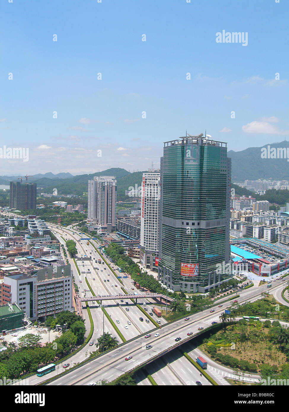The Shenzhen special economic zone Stock Photo - Alamy