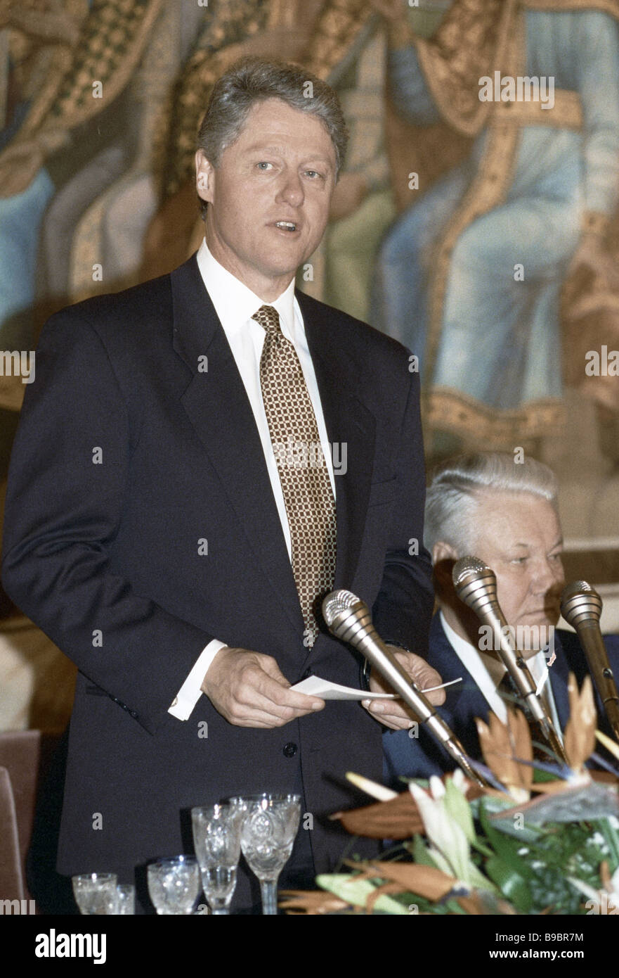 US President Bill Clinton Stock Photo - Alamy