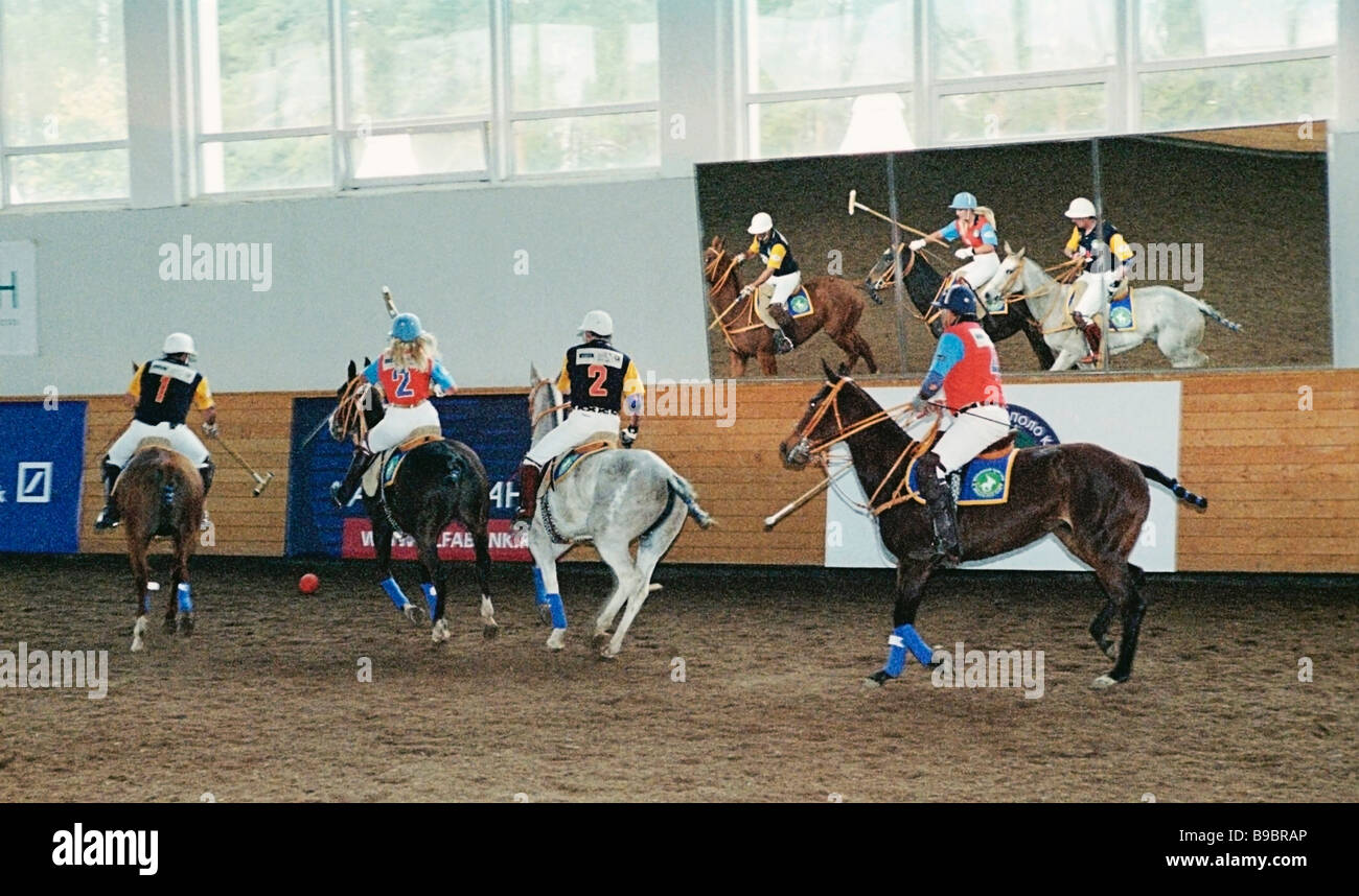 The first Russian arena polo tournament in the Moscow Region Play ...