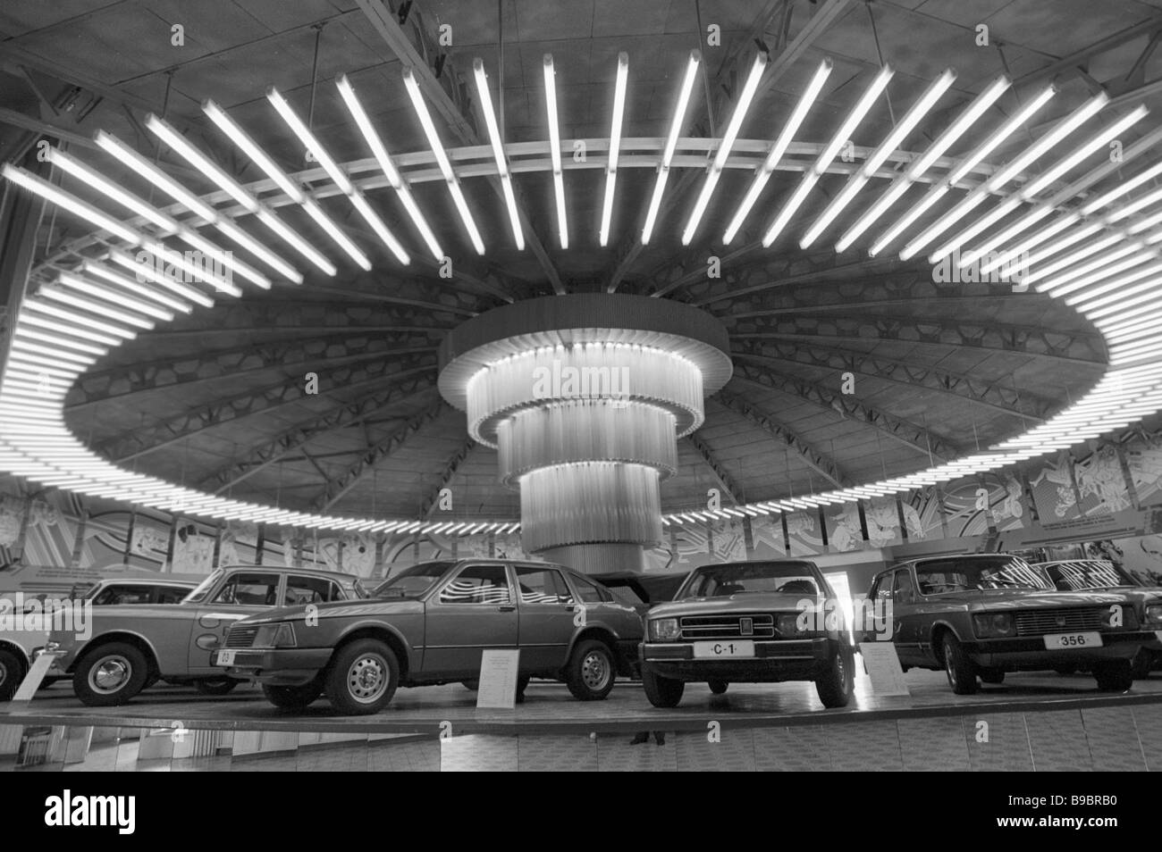 New car models at the Lenin s Komsomol Automobile Factory AZLK museum ...