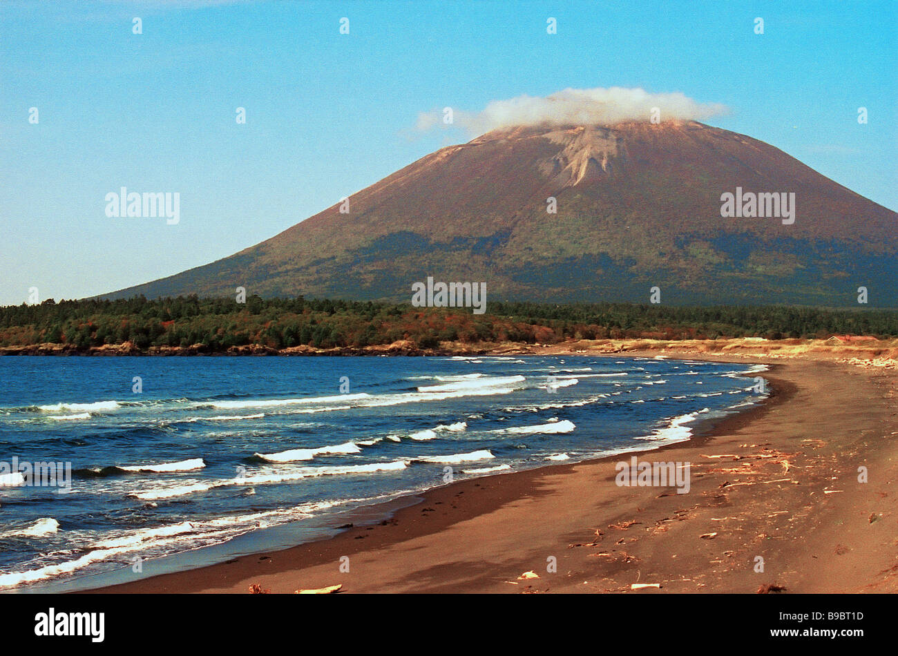 The nature of the Kuril islands Stock Photo - Alamy