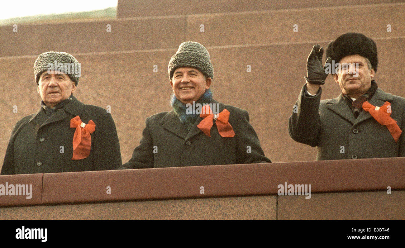 Mikhail Gorbachev General Secretary of the Soviet Communist Party s ...