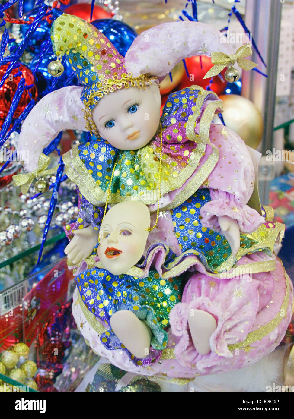 Doll on display at the fourth international fair of New Year and other ...