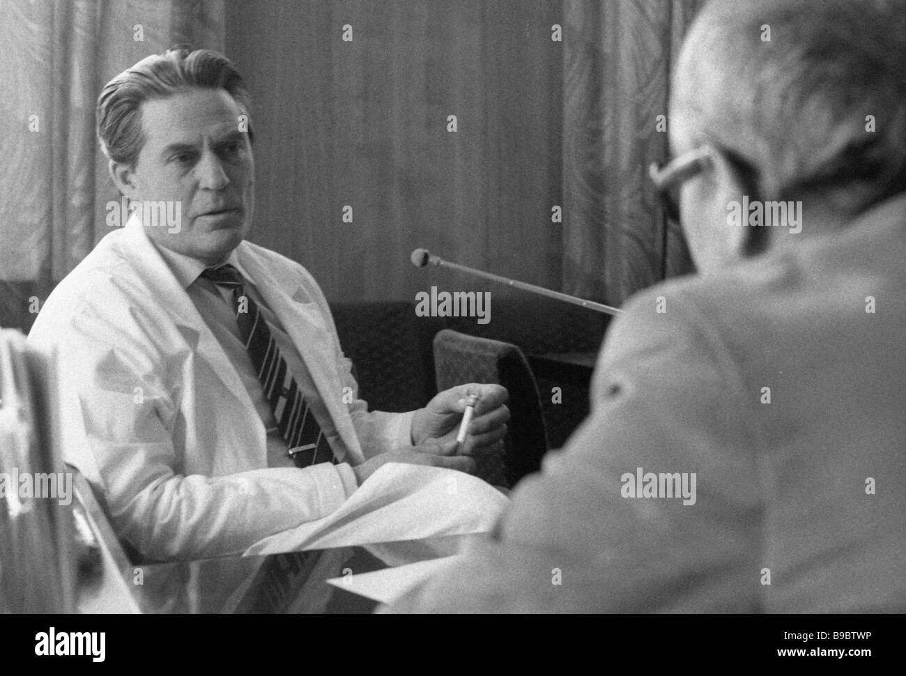 Yuly Shaposhnikov director of the Central Institute of Traumatology and ...