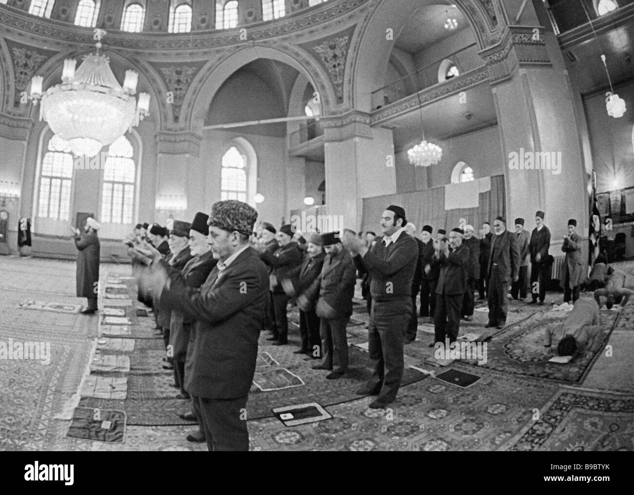 Sheikh ul Islam Hadji Allahshukyur Pasha zade chairman of the Trans ...