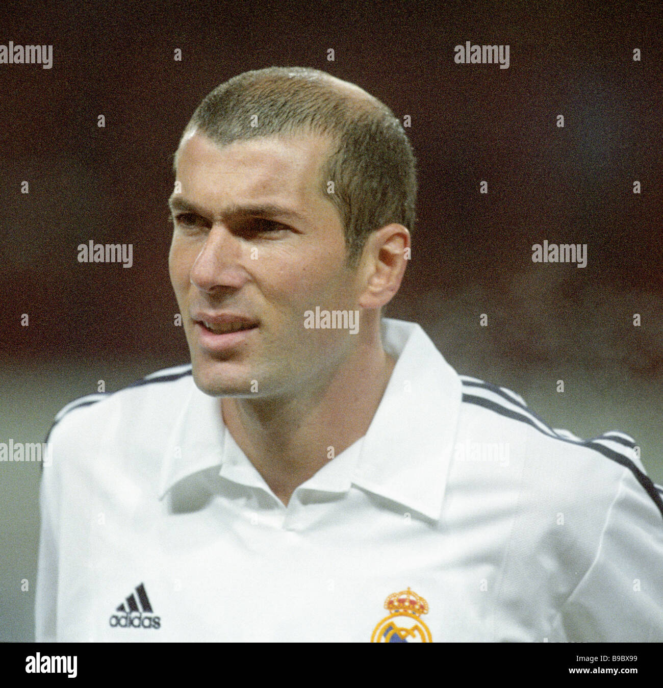 Zenedin Zedan halfback Real Madrid Stock Photo - Alamy