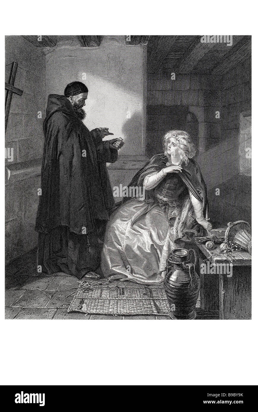 The cell of friar lawrence hi-res stock photography and images - Alamy