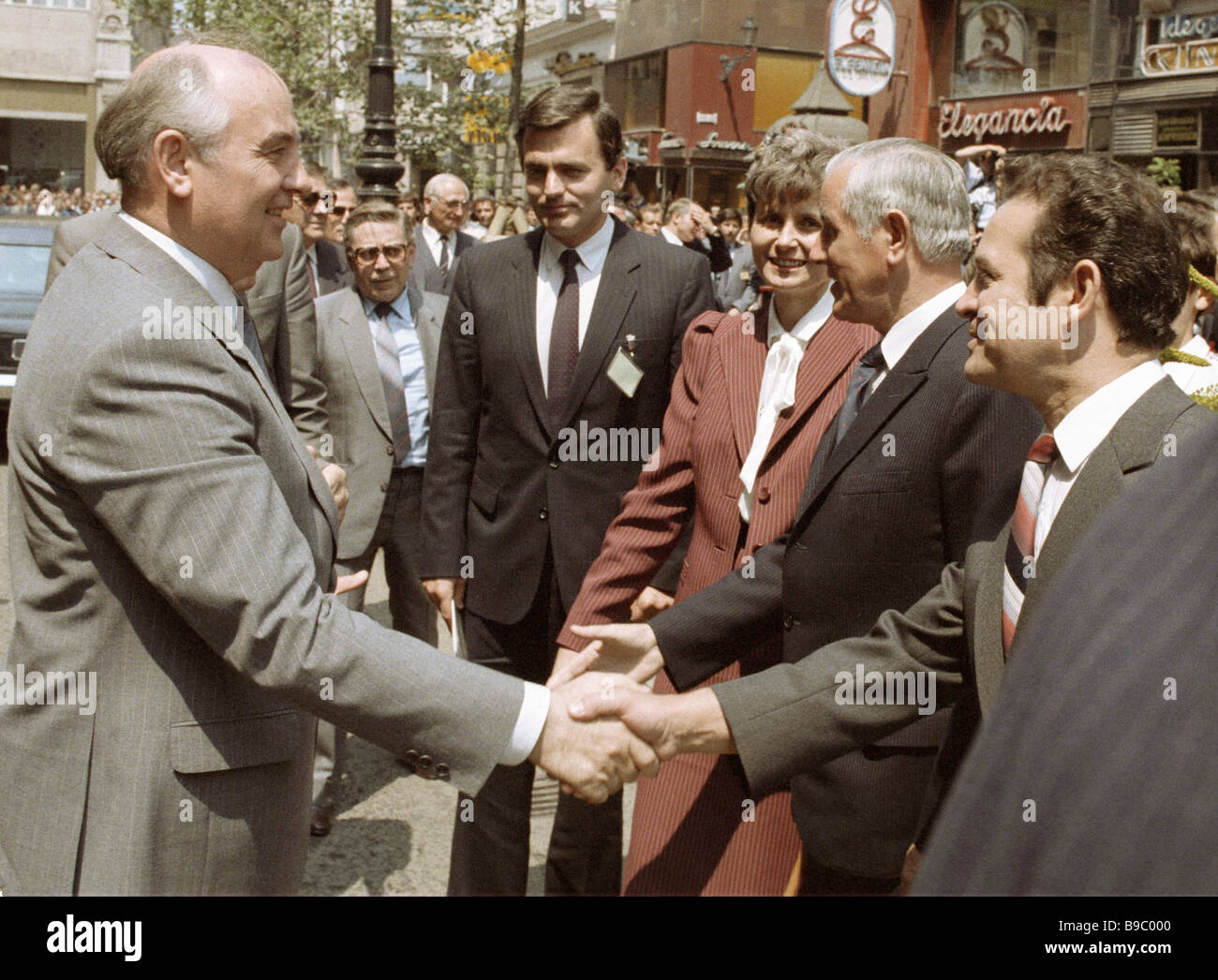 Mikhail Gorbachev Member of the Politburo of the Soviet Communist Party ...