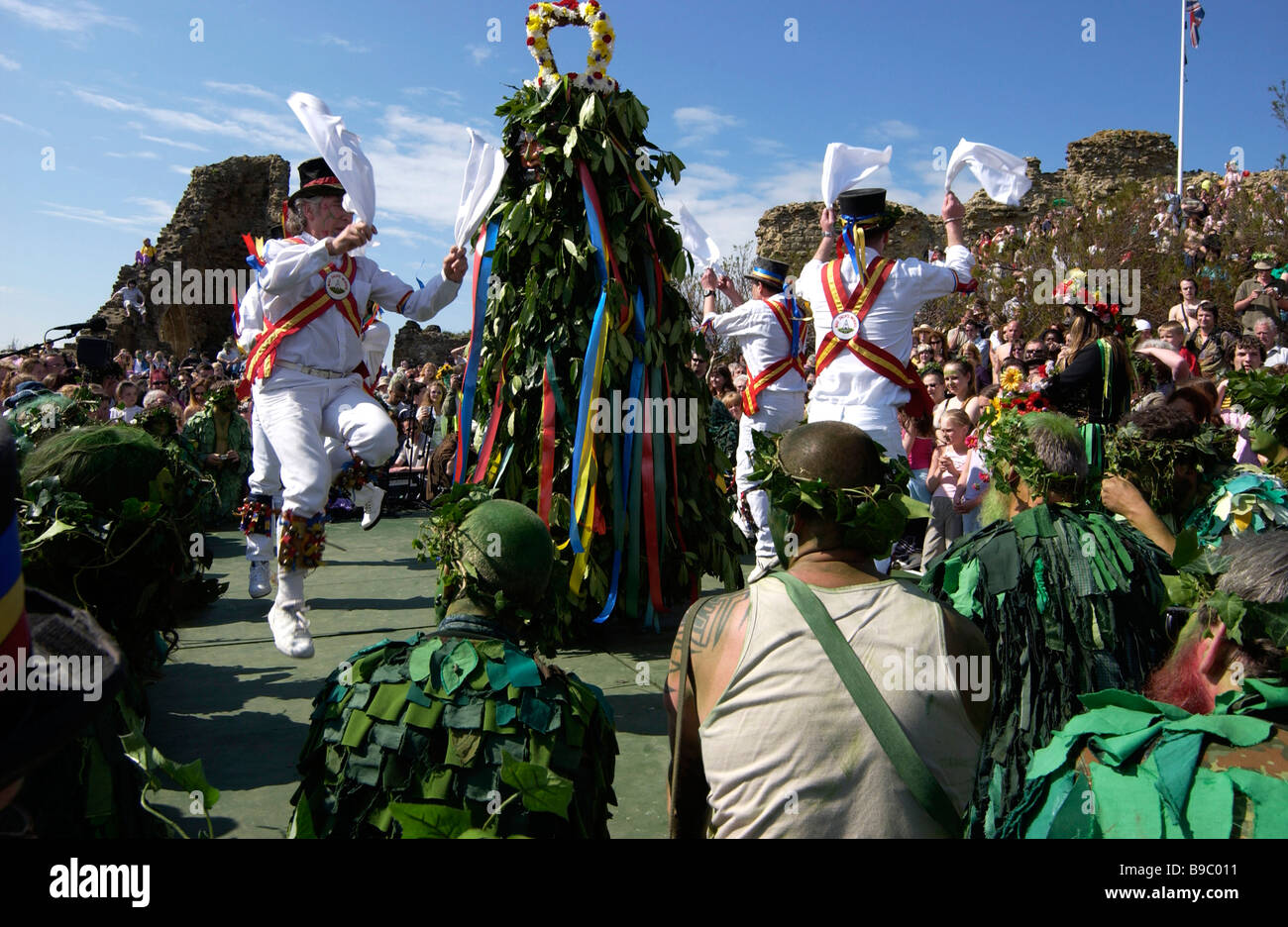 Jack in the Green Mayday festival. Hastings, East Sussex, England, UK ...