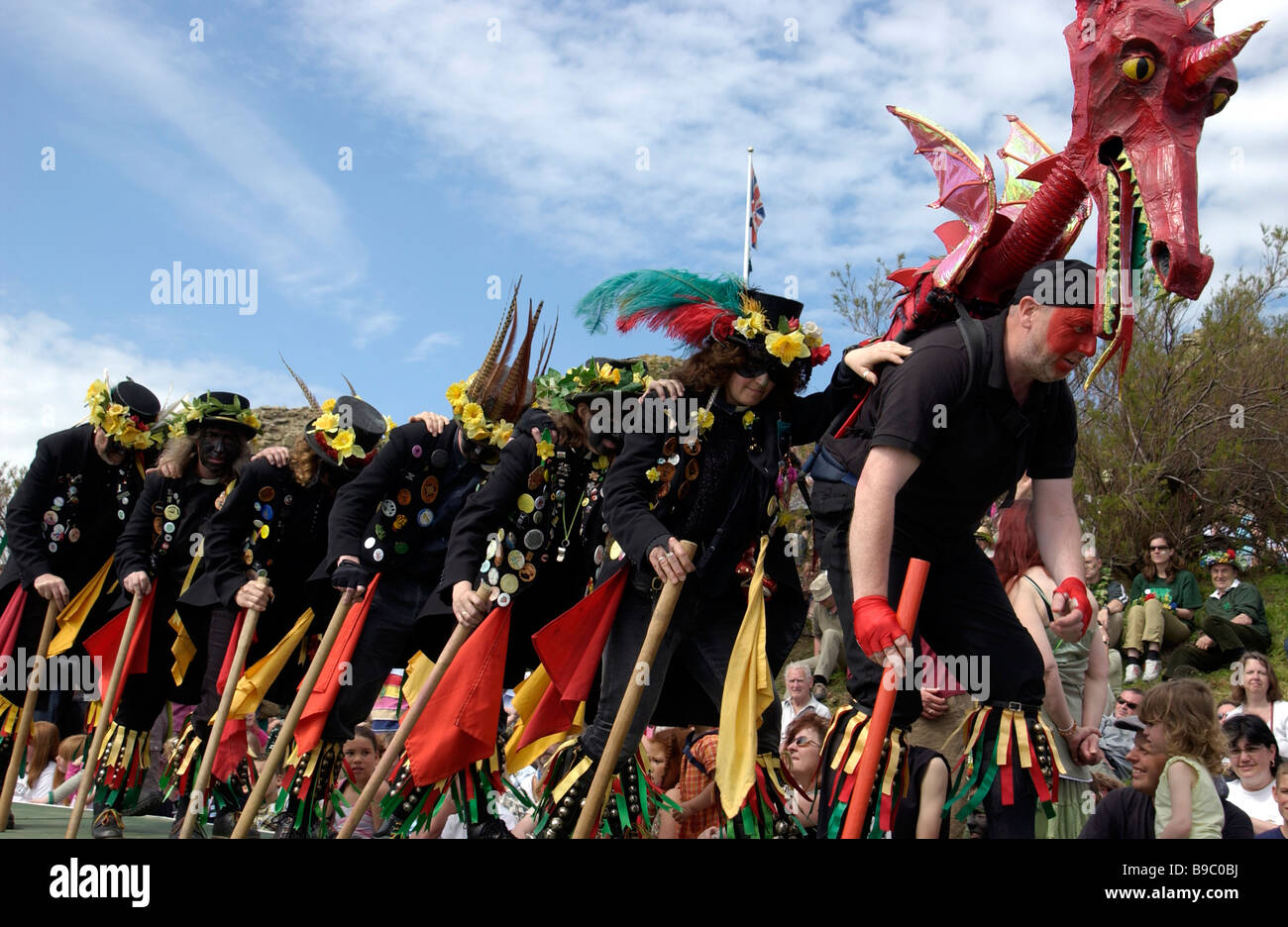 Jack in the Green Mayday festival. Hastings, East Sussex, England, UK ...