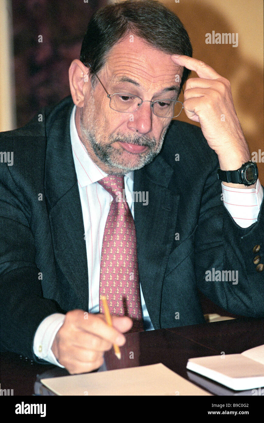 Javier Solana Secretary General of the Council of the European Union ...