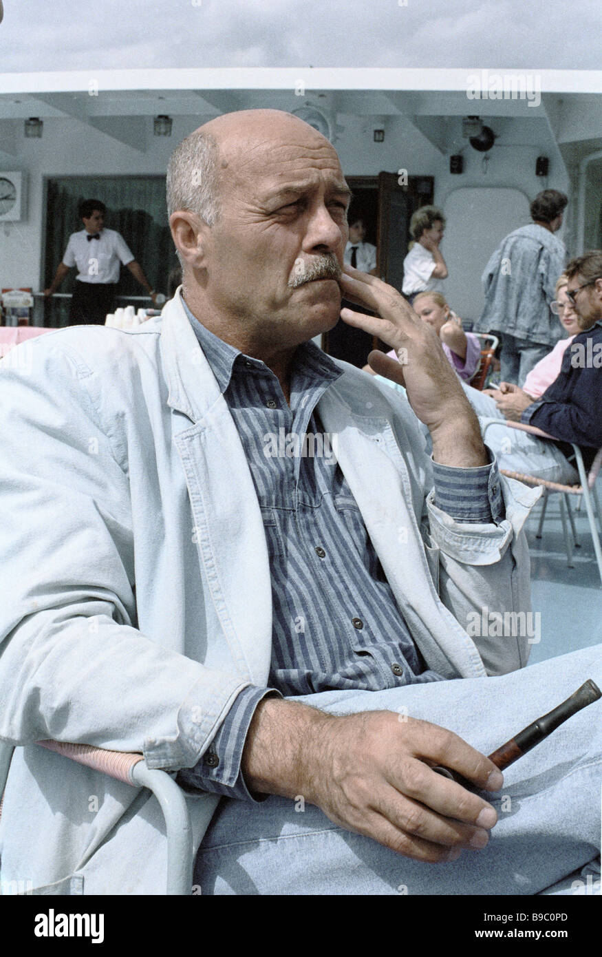 Famous Soviet film director and actor Stanislav Govorukhin Stock Photo ...