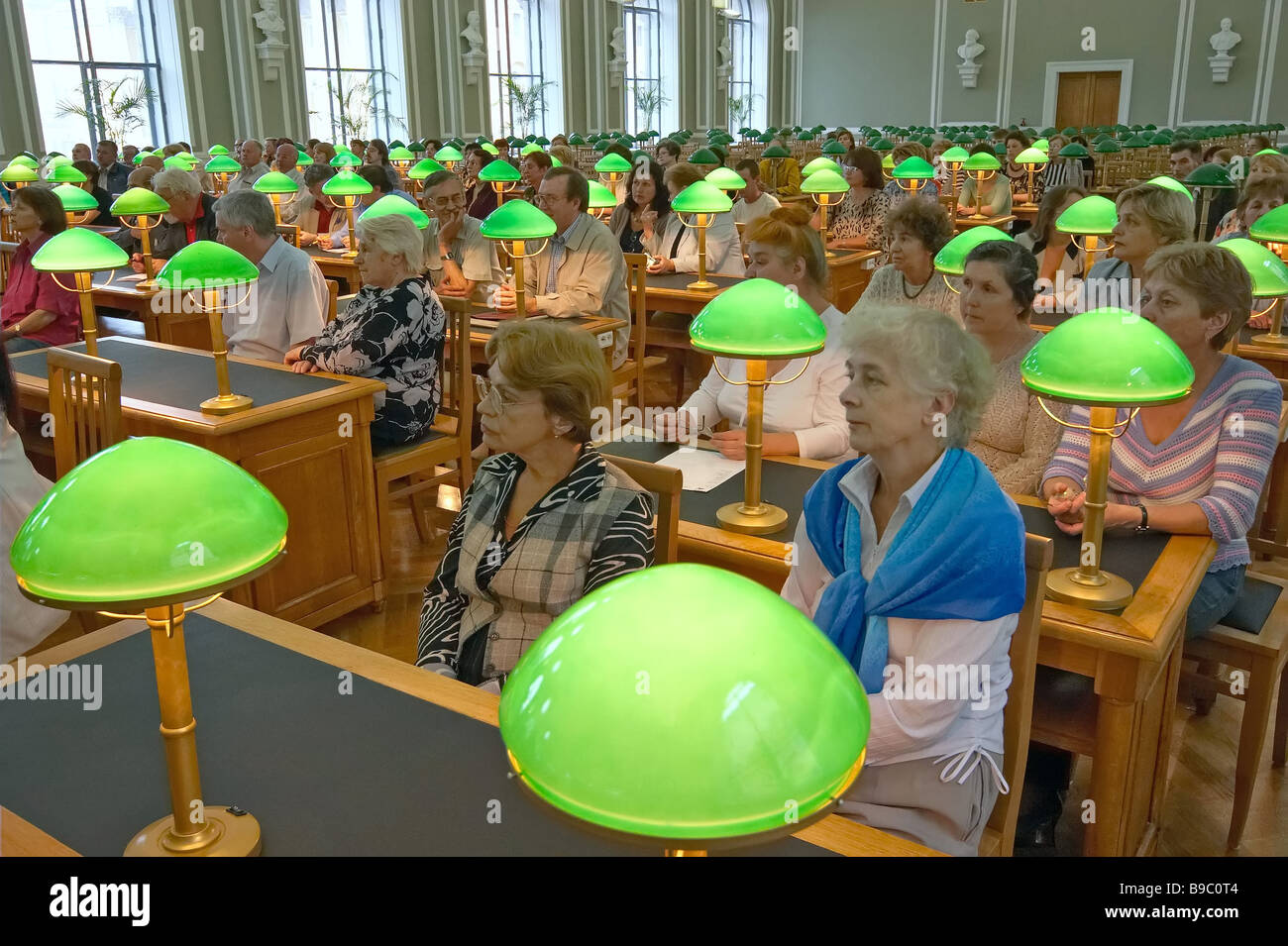 A new reading hall seating 288 recently opened in the main building of ...