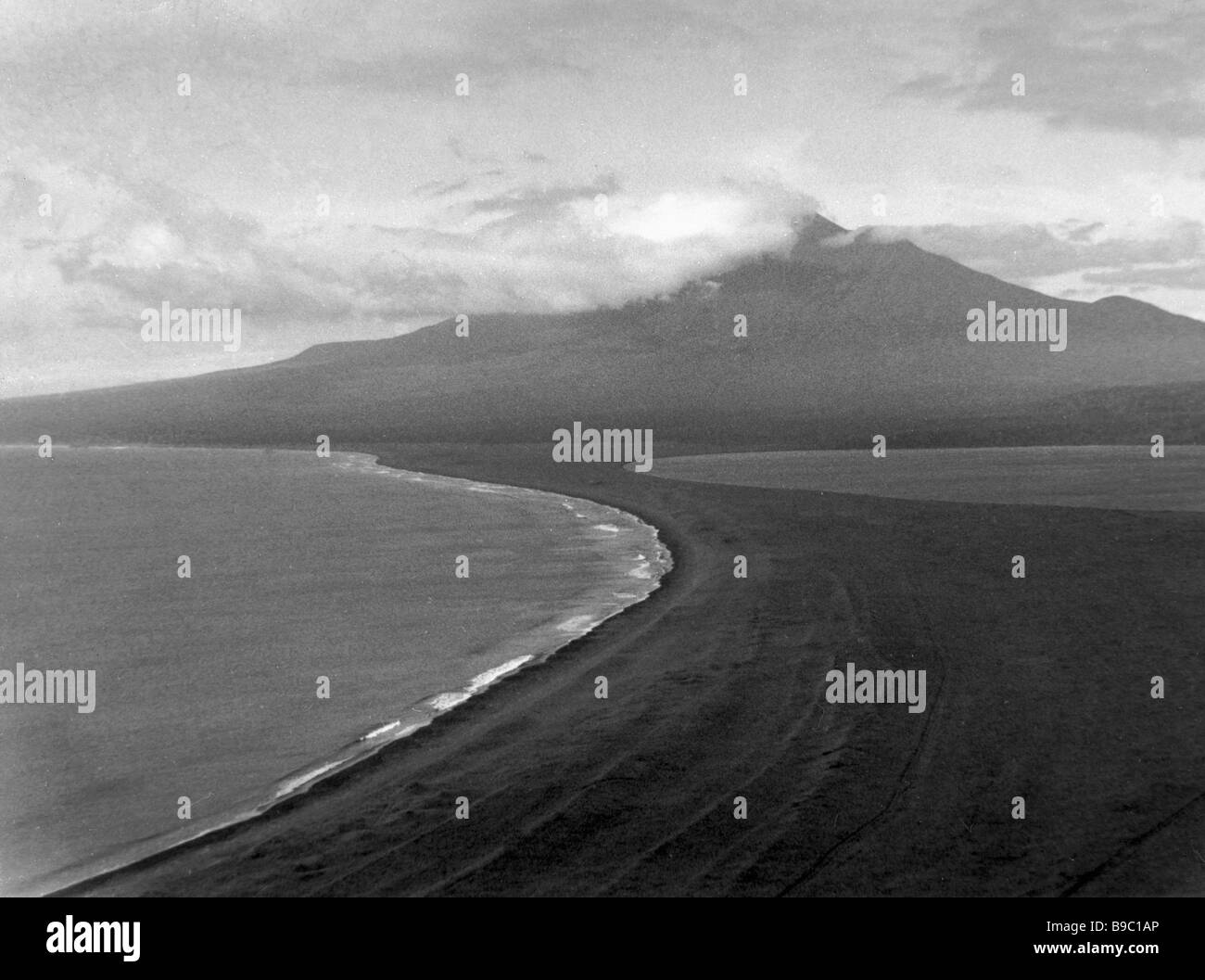 Volcano Tyatya Kunashir Island Kuril Islands Stock Photo - Alamy