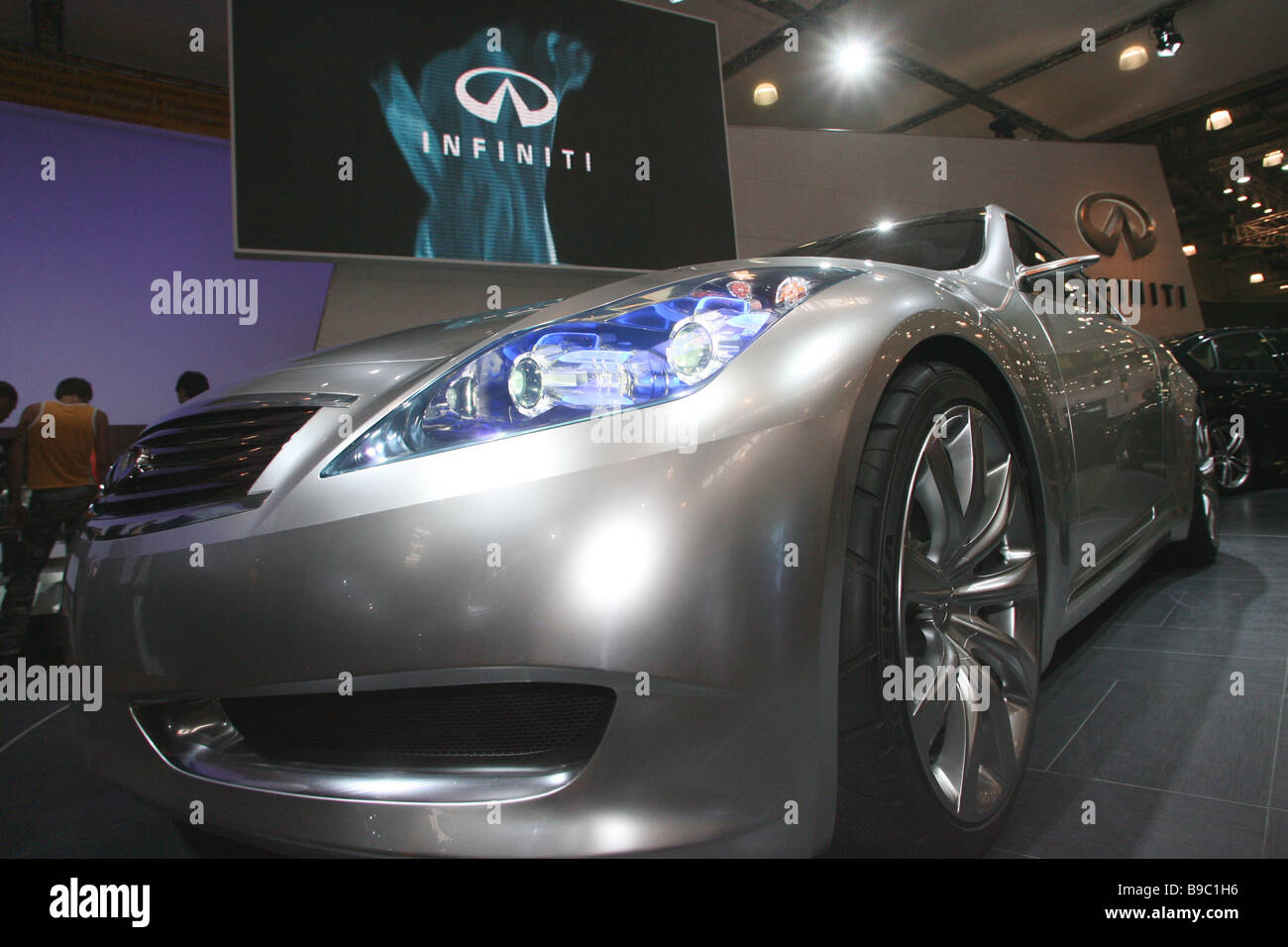 The Infiniti car on display at the 2nd International Motor Show ...