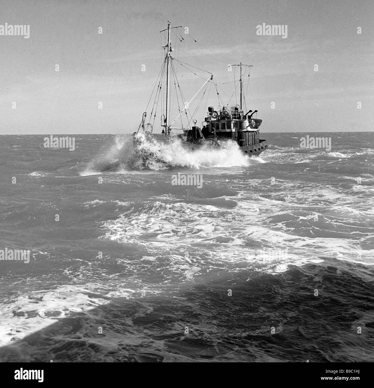 Fishing seiner in the Baltic Sea Stock Photo - Alamy