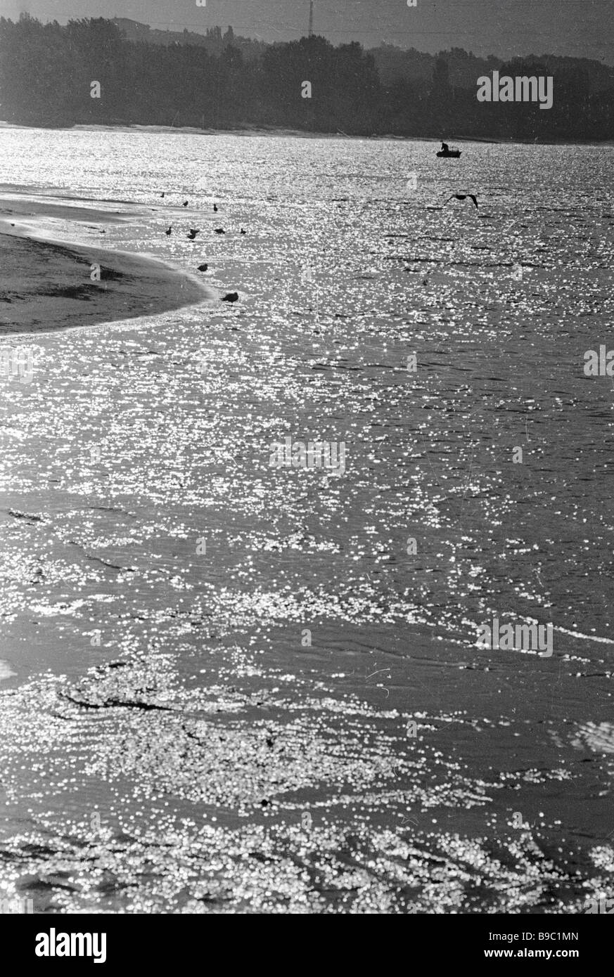 The Volga River Stock Photo - Alamy