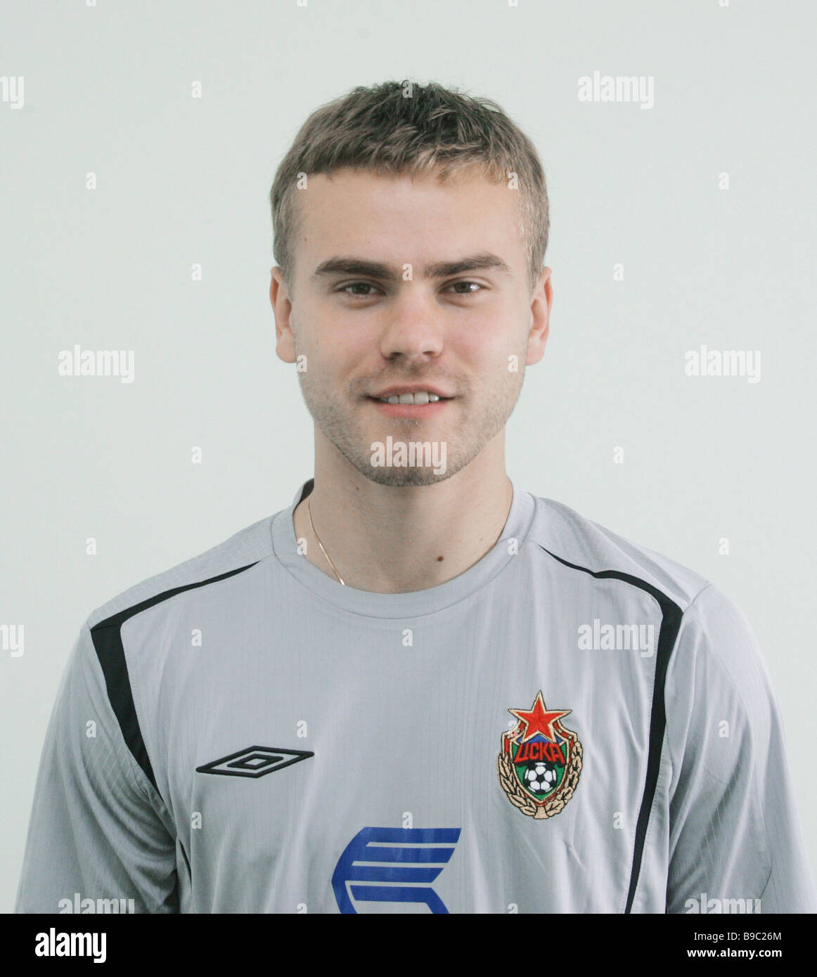CSKA goalkeeper Igor Akinfeyev Stock Photo - Alamy