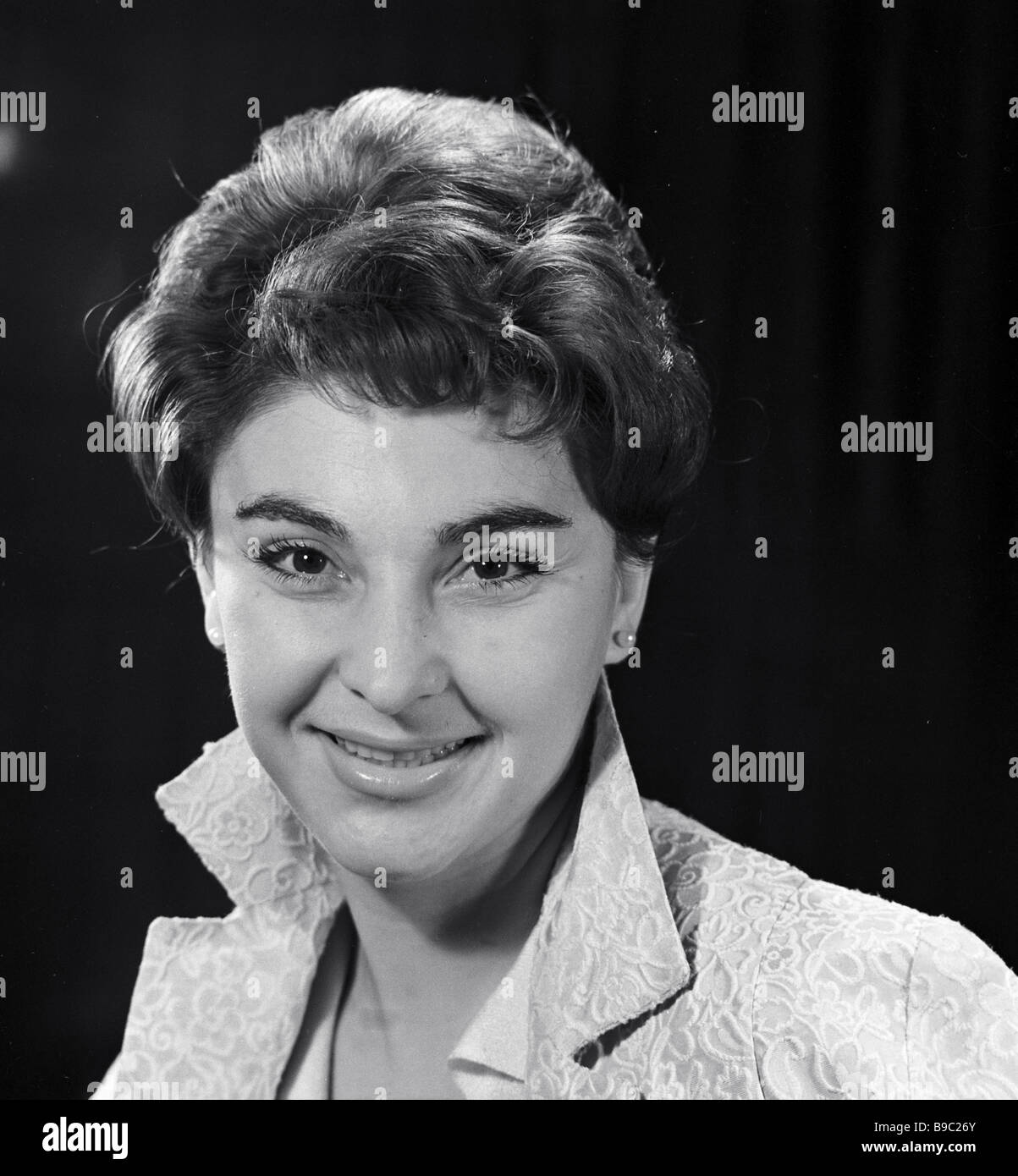 Soviet Georgian actress Leila Abashidze Stock Photo - Alamy