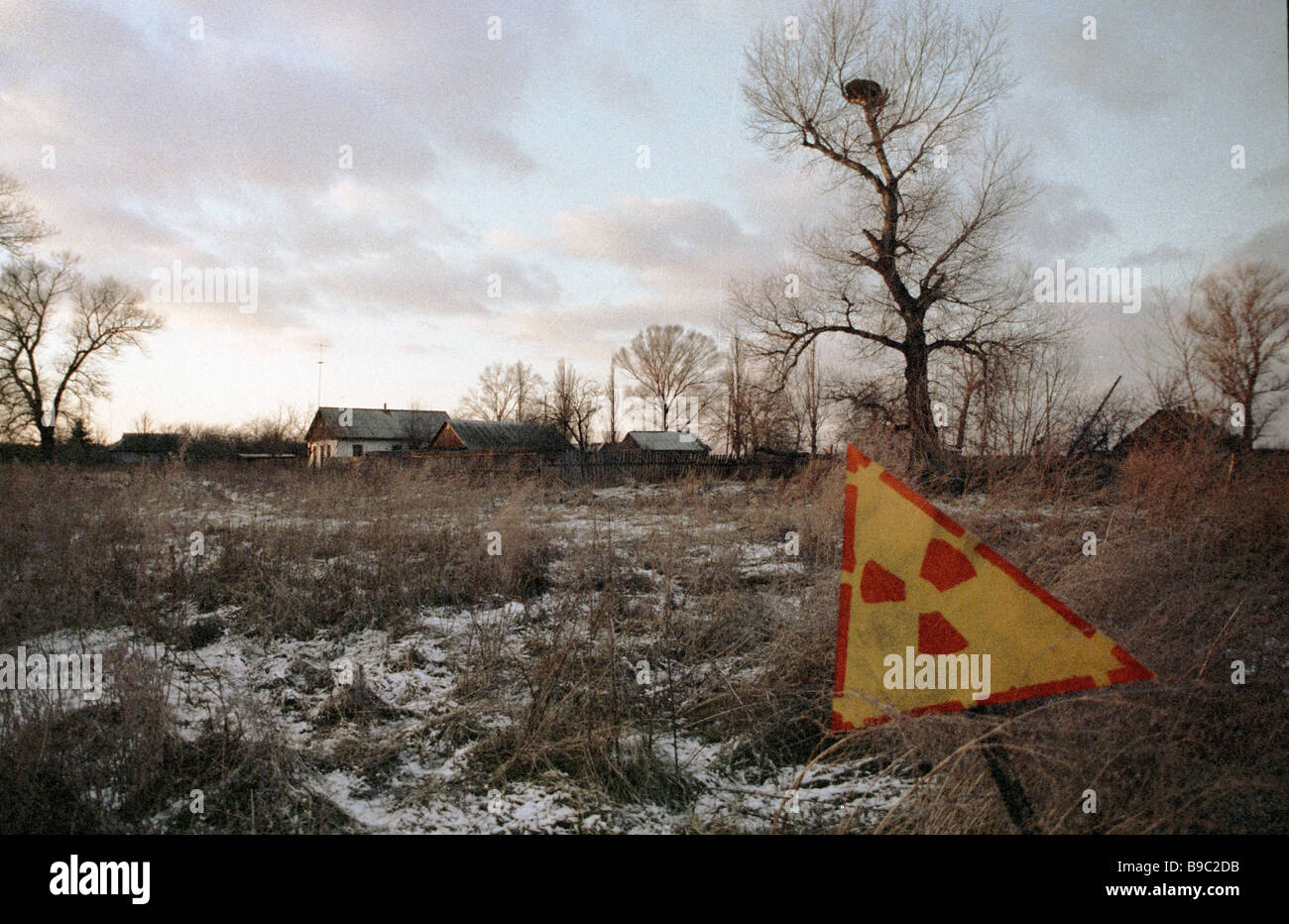 Area affected by Chernobyl nuclear disaster Stock Photo - Alamy