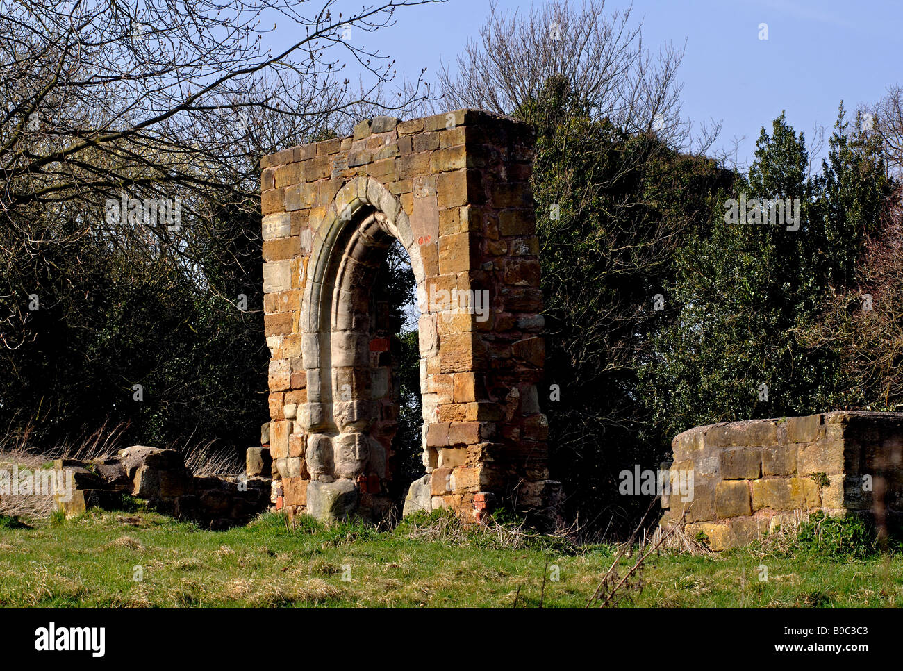 Alvecote priory ruin hi-res stock photography and images - Alamy