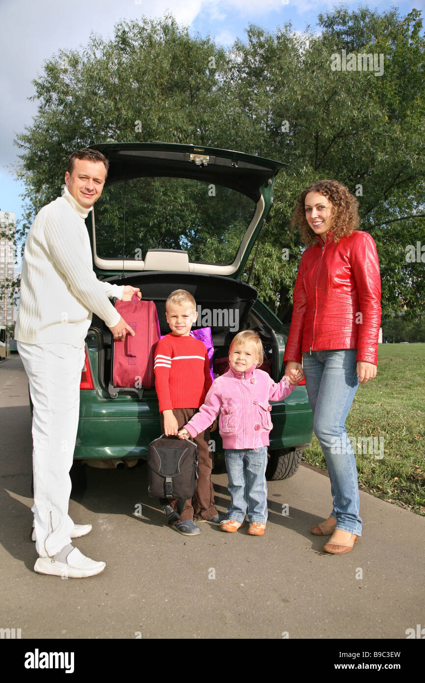 Four door family car hi-res stock photography and images - Alamy