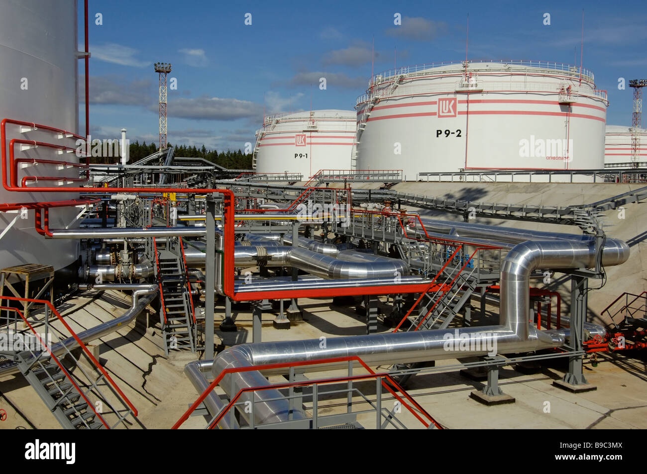 The Lukoil II transshipment terminal on the Vysotsky Island Its rated ...