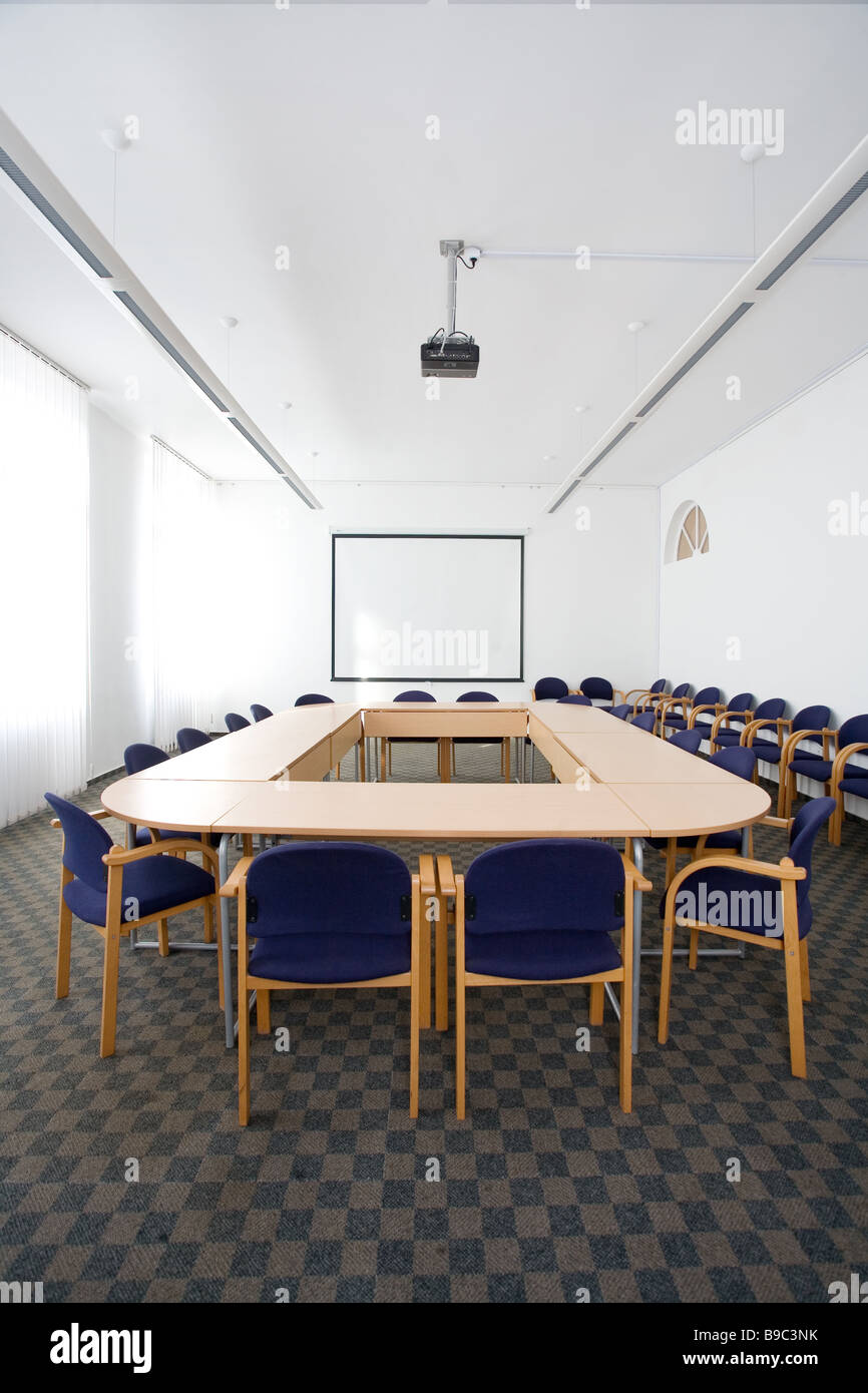 empty small classroom or meeting room Stock Photo - Alamy