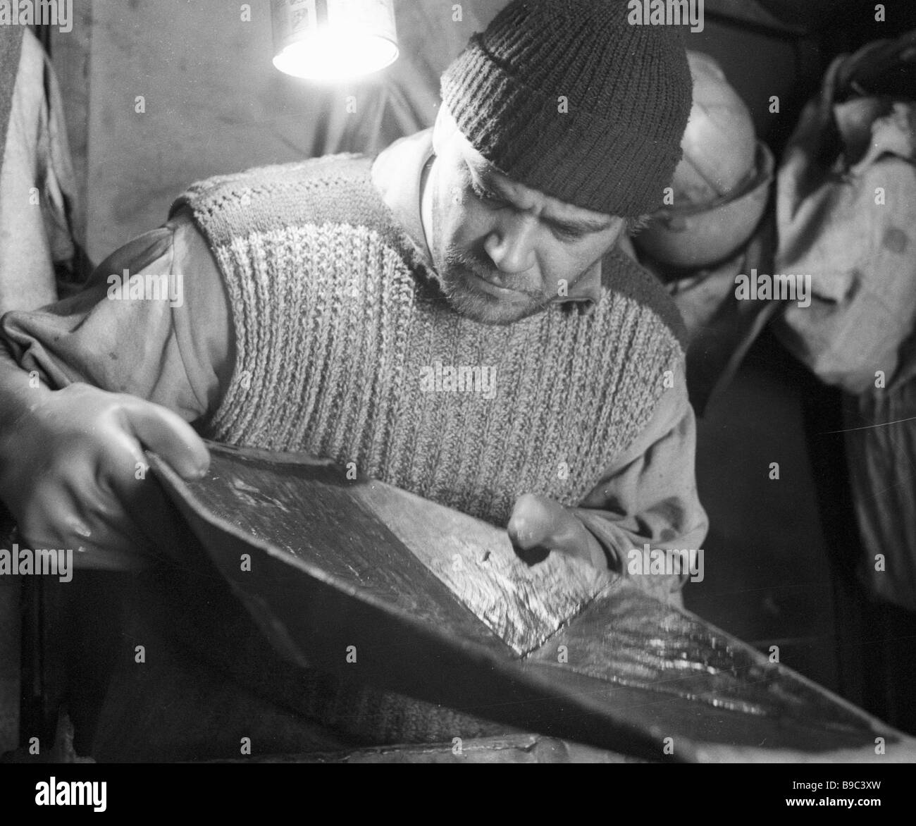 Vostok gold digging company s Igor Reshetov Stock Photo - Alamy