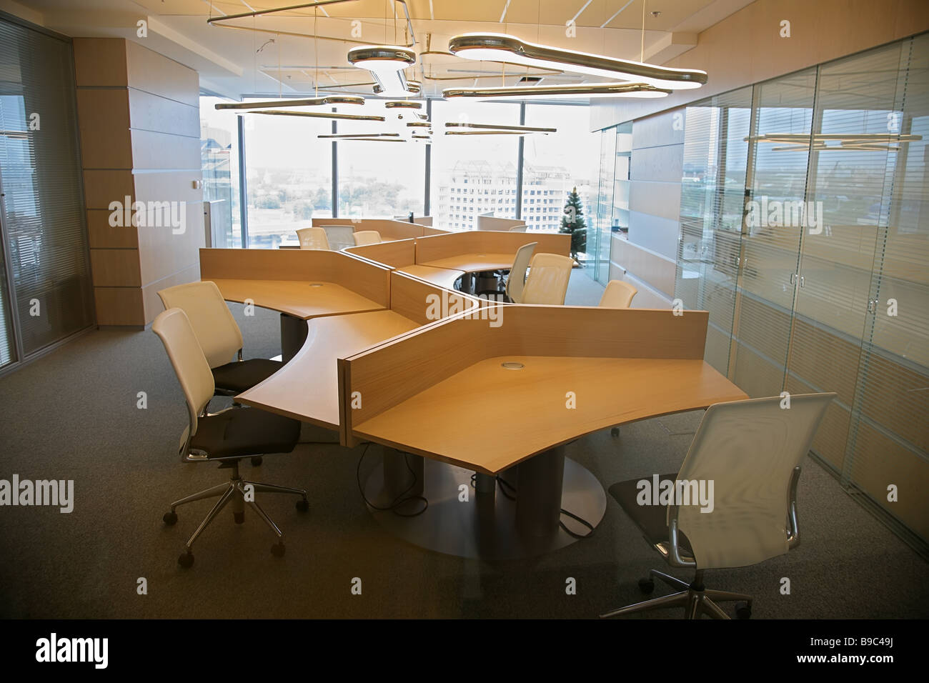 interior of the office Stock Photo - Alamy