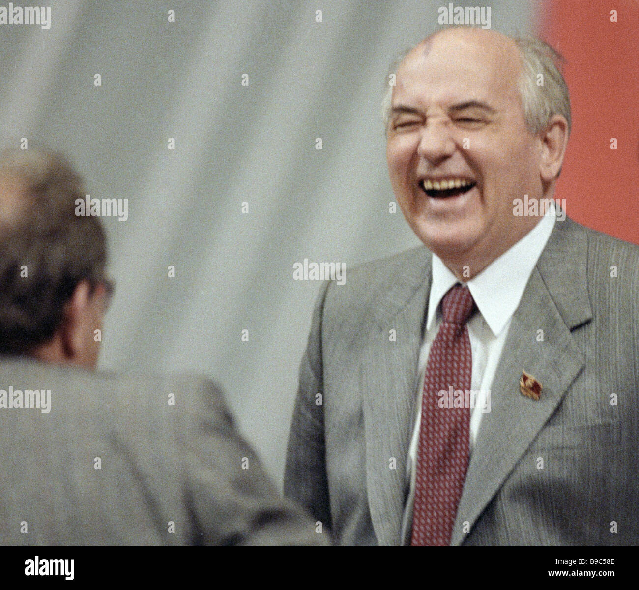 The USSR President Mikhail Gorbachev general secretary of the CPSU ...