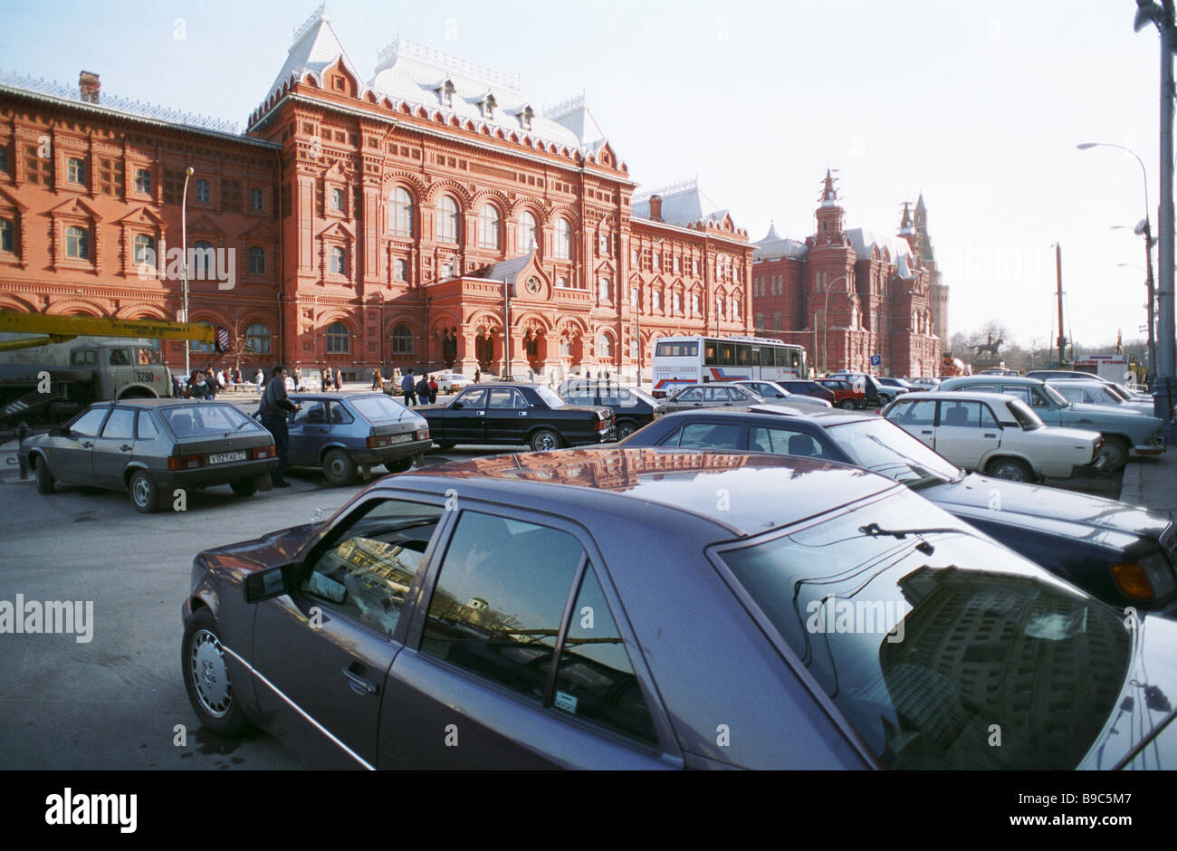 Building that previously accommodated the Lenin s museum Stock Photo ...