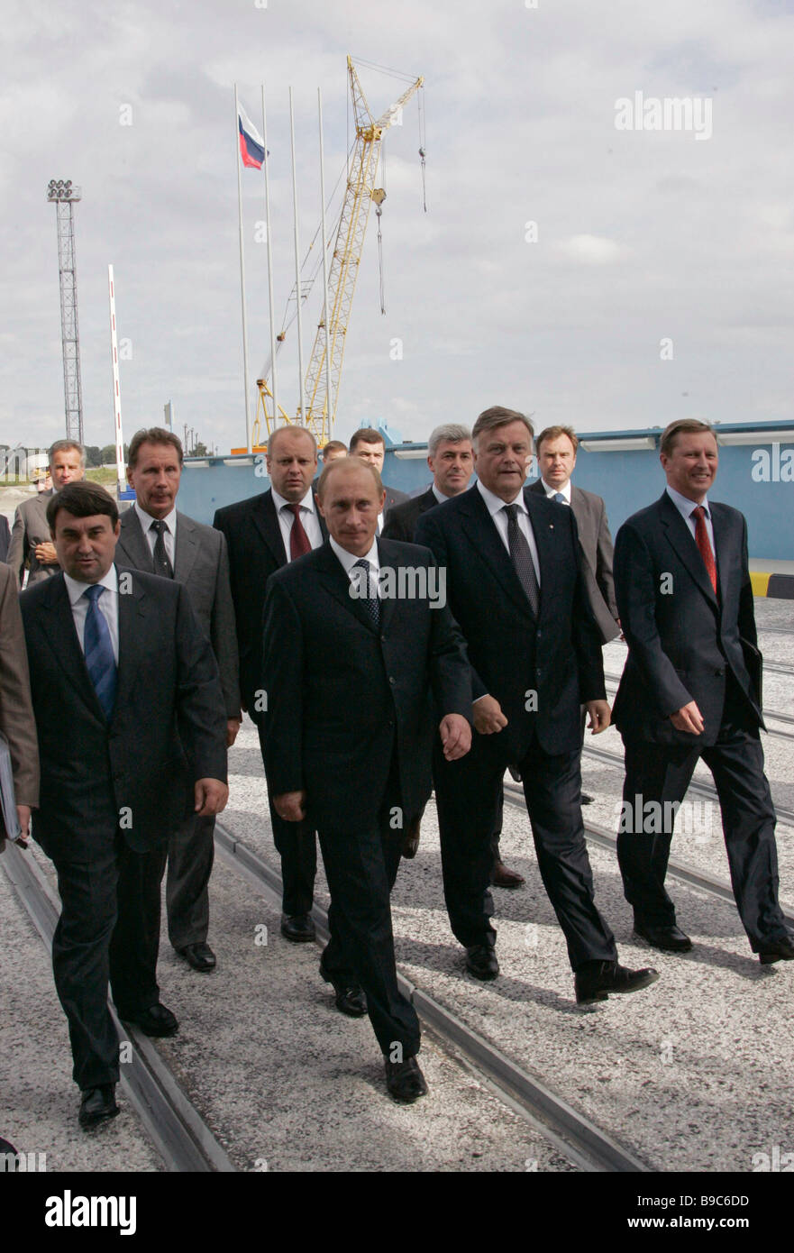 Transport Minister Igor Levitin President Vladimir Putin head of the ...