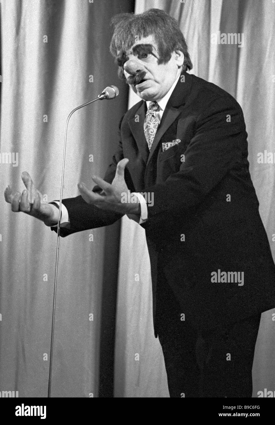 Arkadi Raikin famous quick change artist People s Actor of the USSR ...