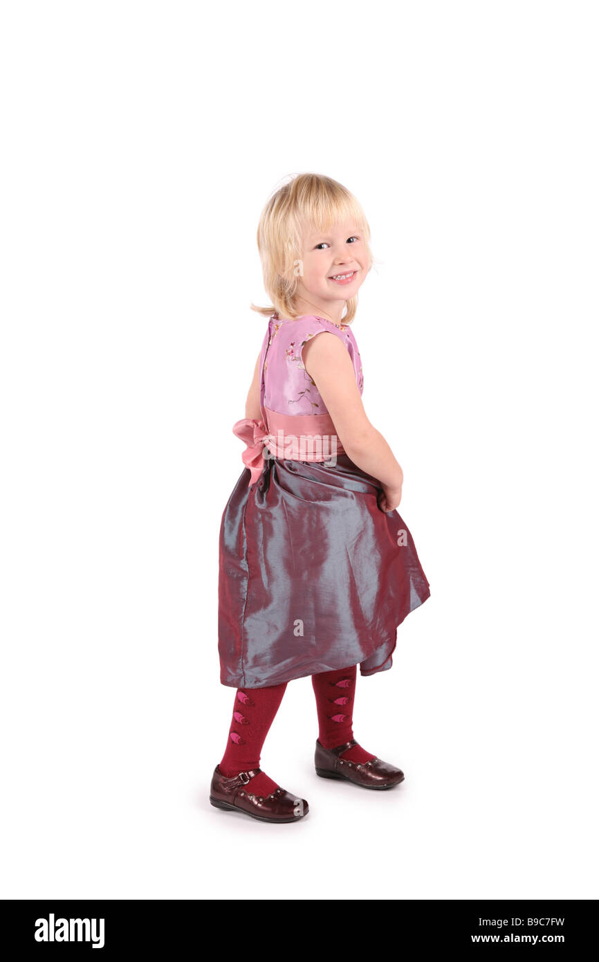 beautiful girl isolated on white 4 Stock Photo - Alamy