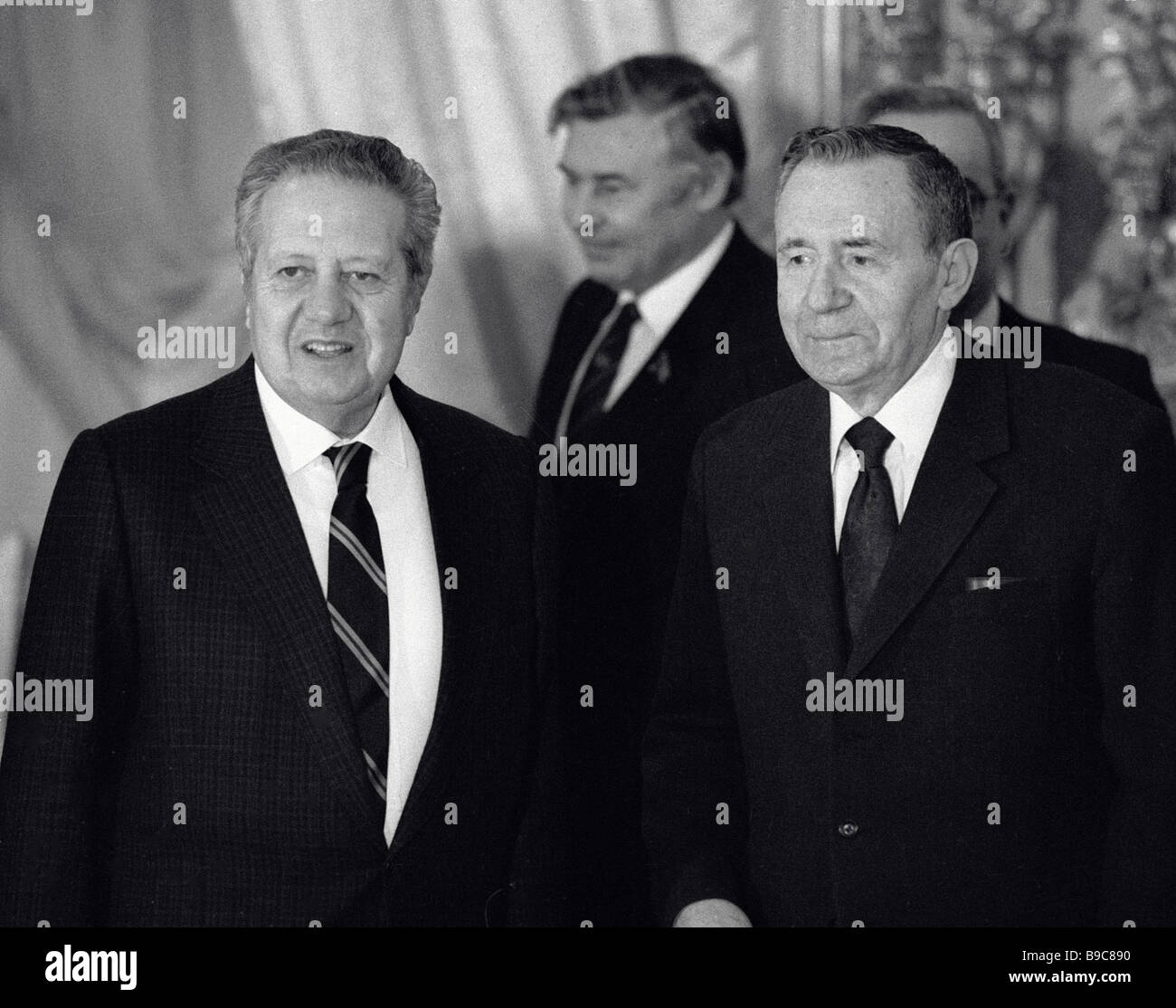 Chairman of the Presidium of the USSR Supreme Council Andrei Gromyko ...