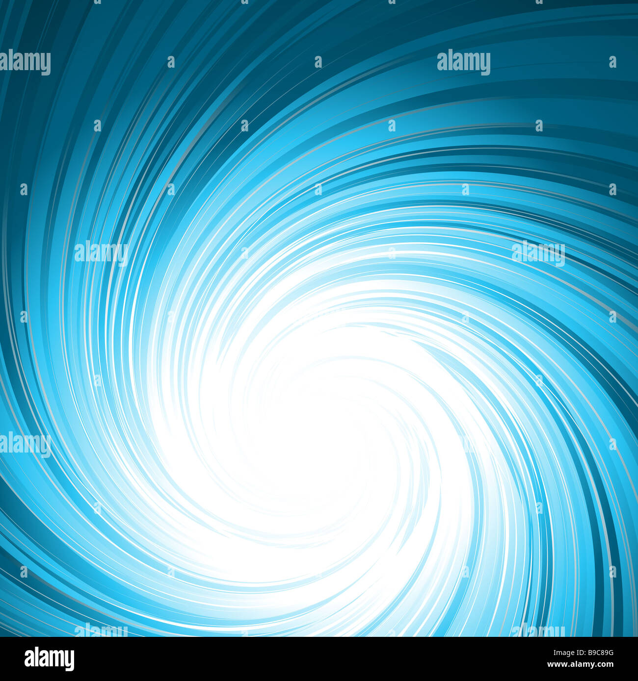 abstract blue swirl background with glowing white centre Stock Photo ...