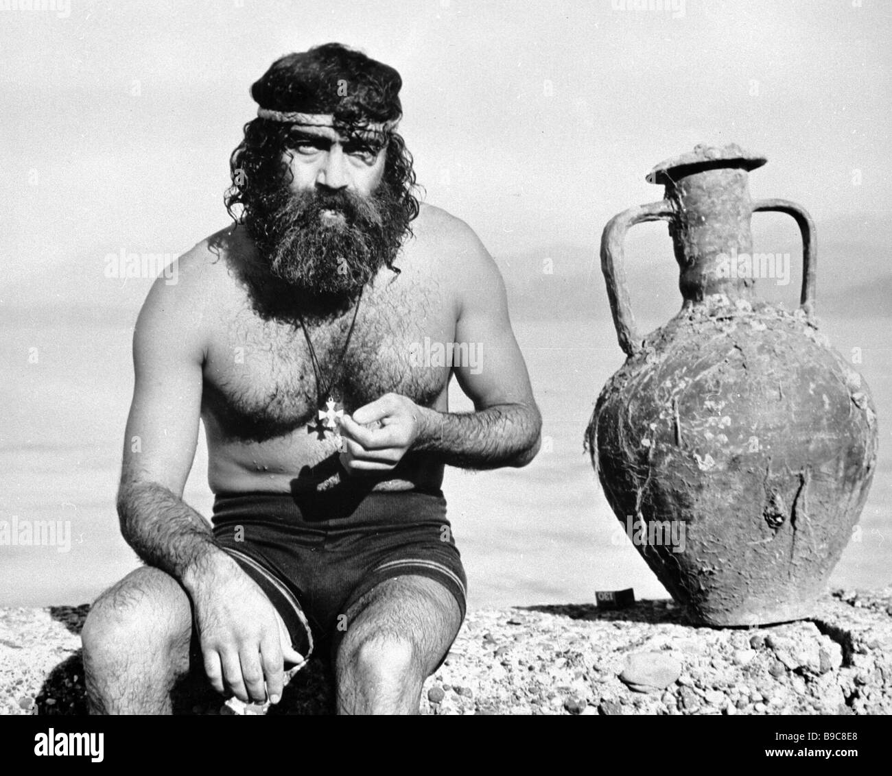 A scene from Irakly Kvirikadze s film The Swimmer Stock Photo - Alamy