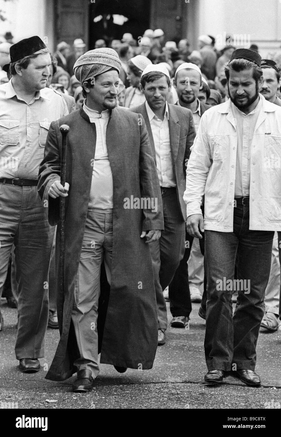 Talgat Tadjuddin Chairman of the Muslim Board for the European USSR and ...