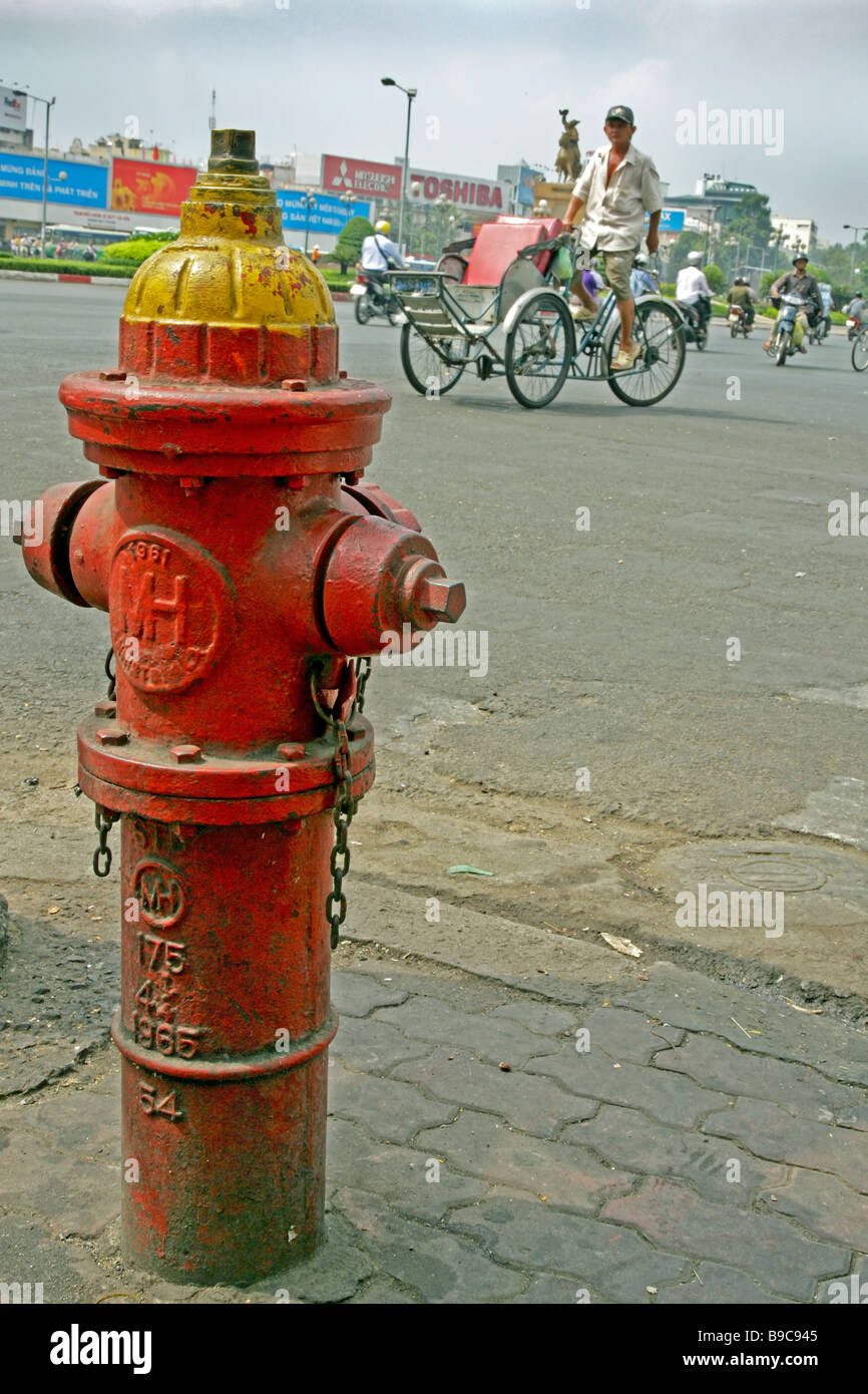 Man and fire hydrant hi-res stock photography and images - Alamy