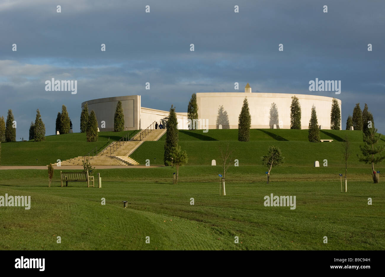 The Central Memorial in the National Memorial Arboretum, Alrewas ...