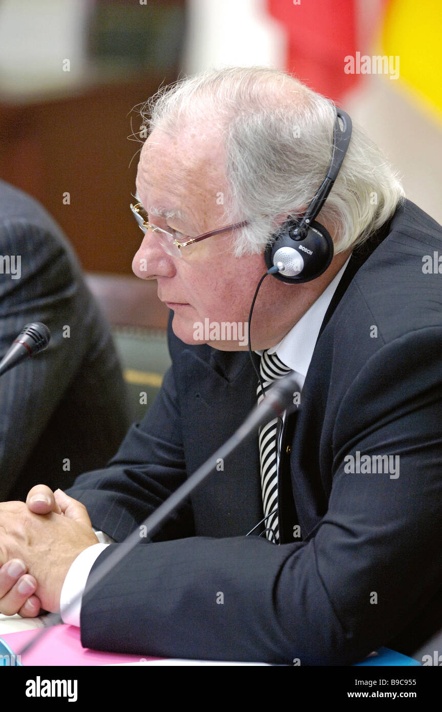 Michael Martin speaker of the House of Commons UK Parliament during the ...
