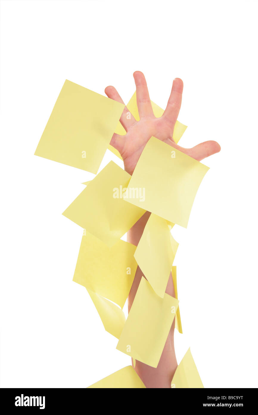 child hand in stickers Stock Photo - Alamy