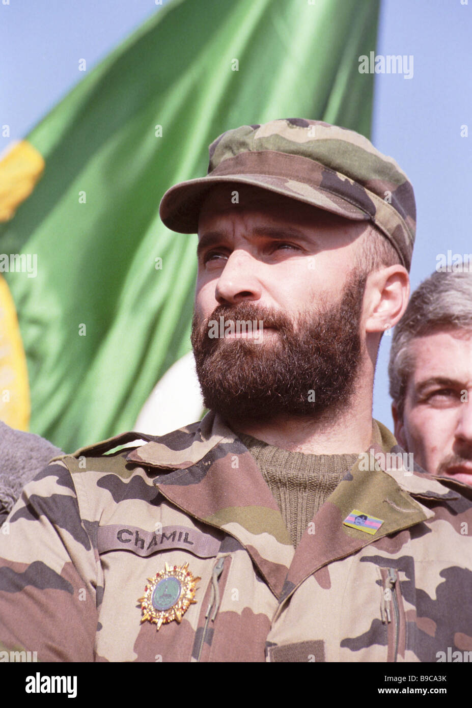 Shamil Basayev Heads Soccer