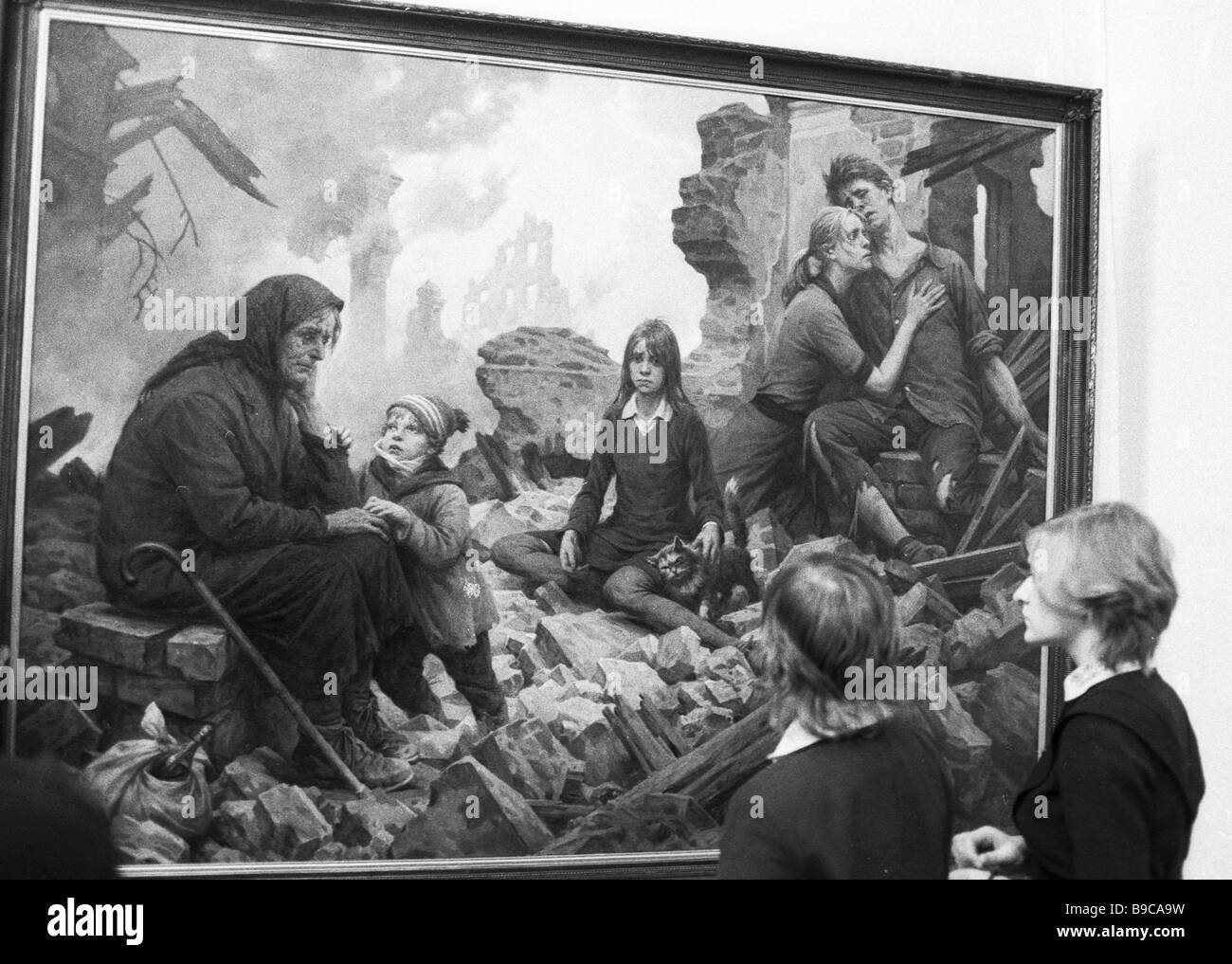Boris Shcherbakov s painting The Evil of the World The 20th Century at ...