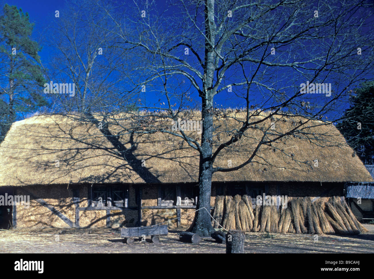 Building the fort at jamestown hi-res stock photography and images - Alamy