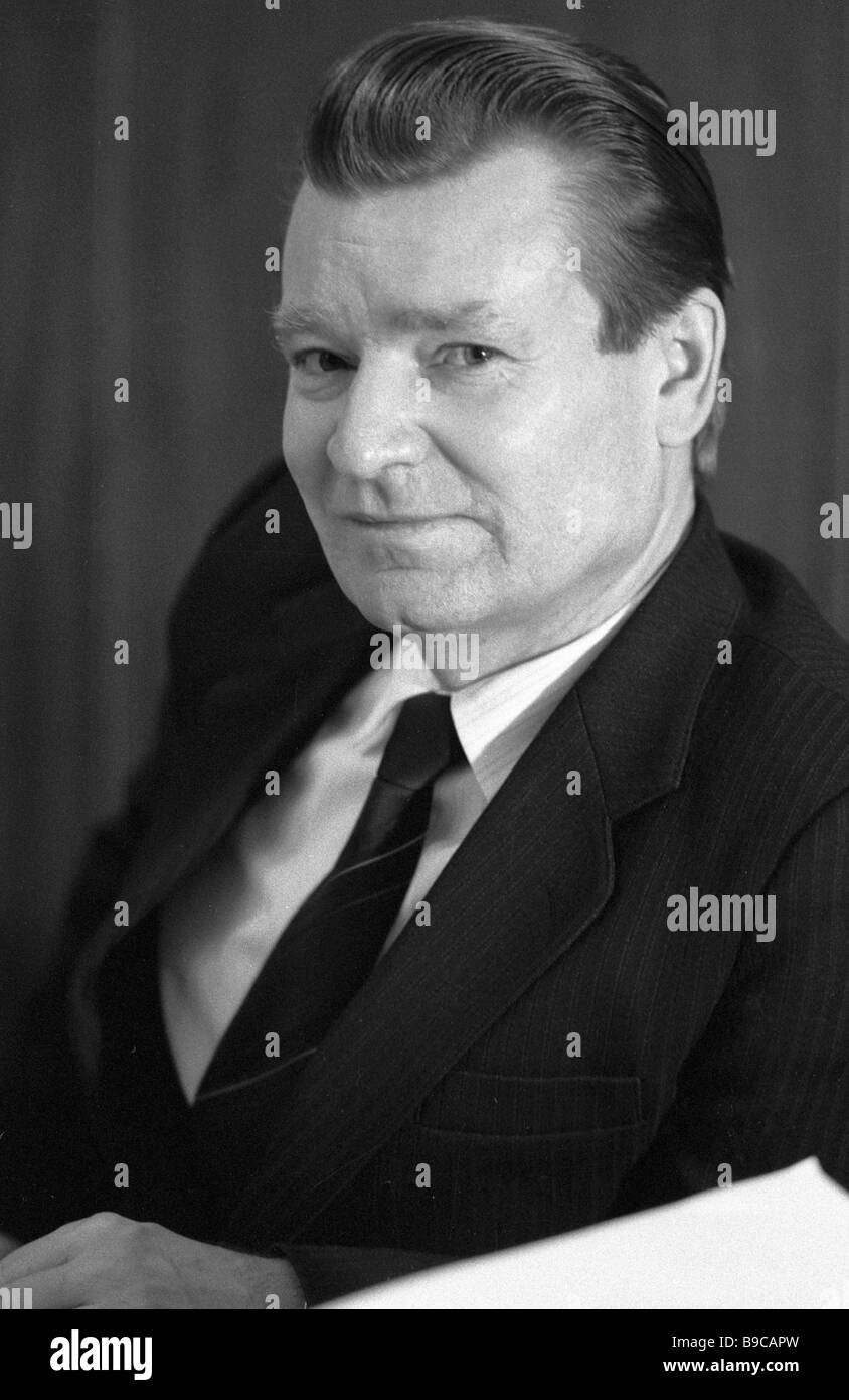 Alexander Potapov editor in chief of the newspaper Trud Stock Photo - Alamy