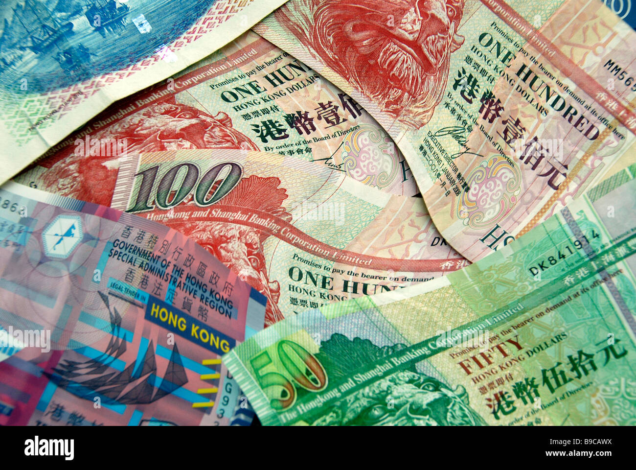 100 hong kong dollar banknote hi-res stock photography and images - Alamy