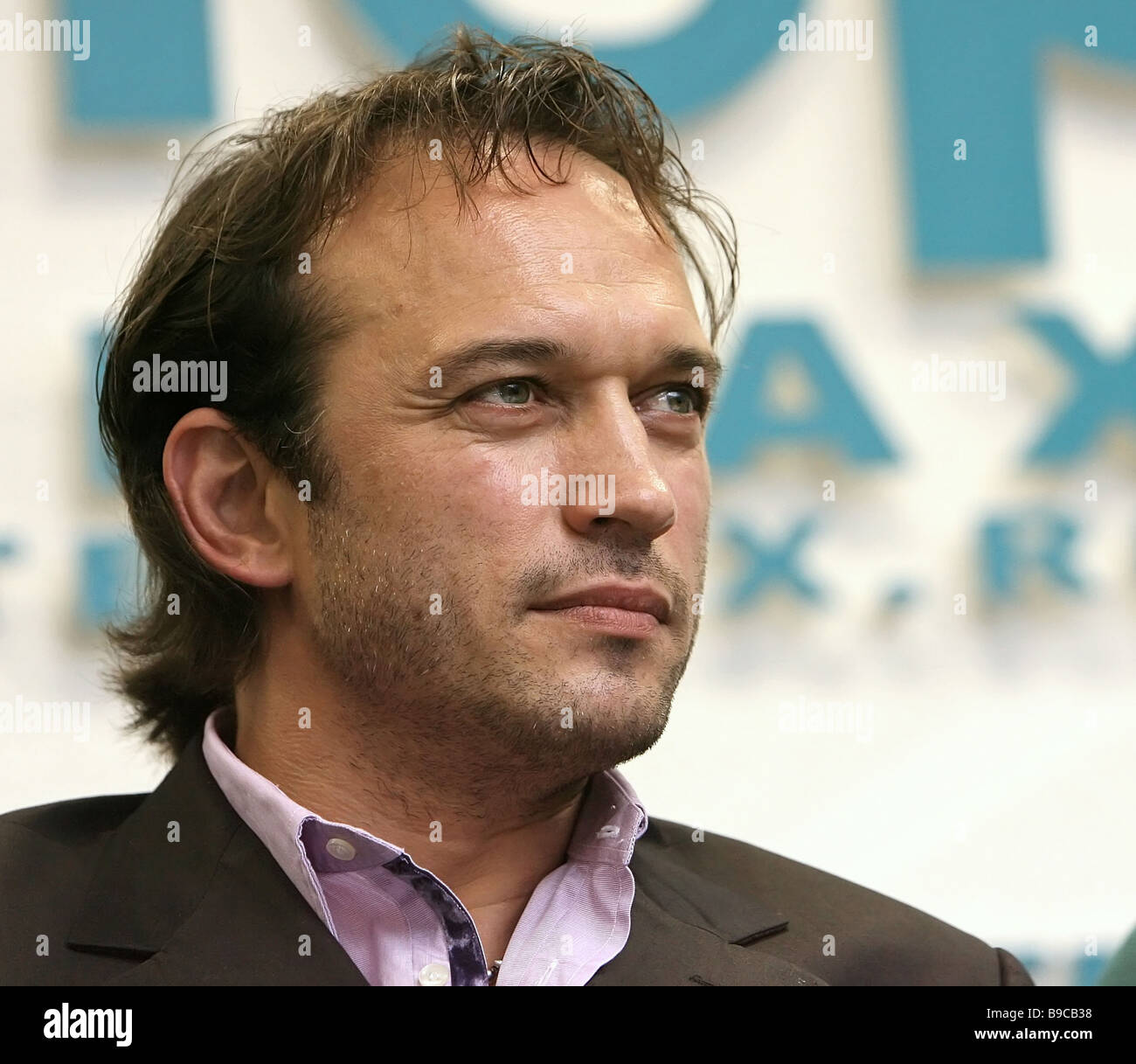 French movie actor Vincent Perez starring the latest Russian production ...