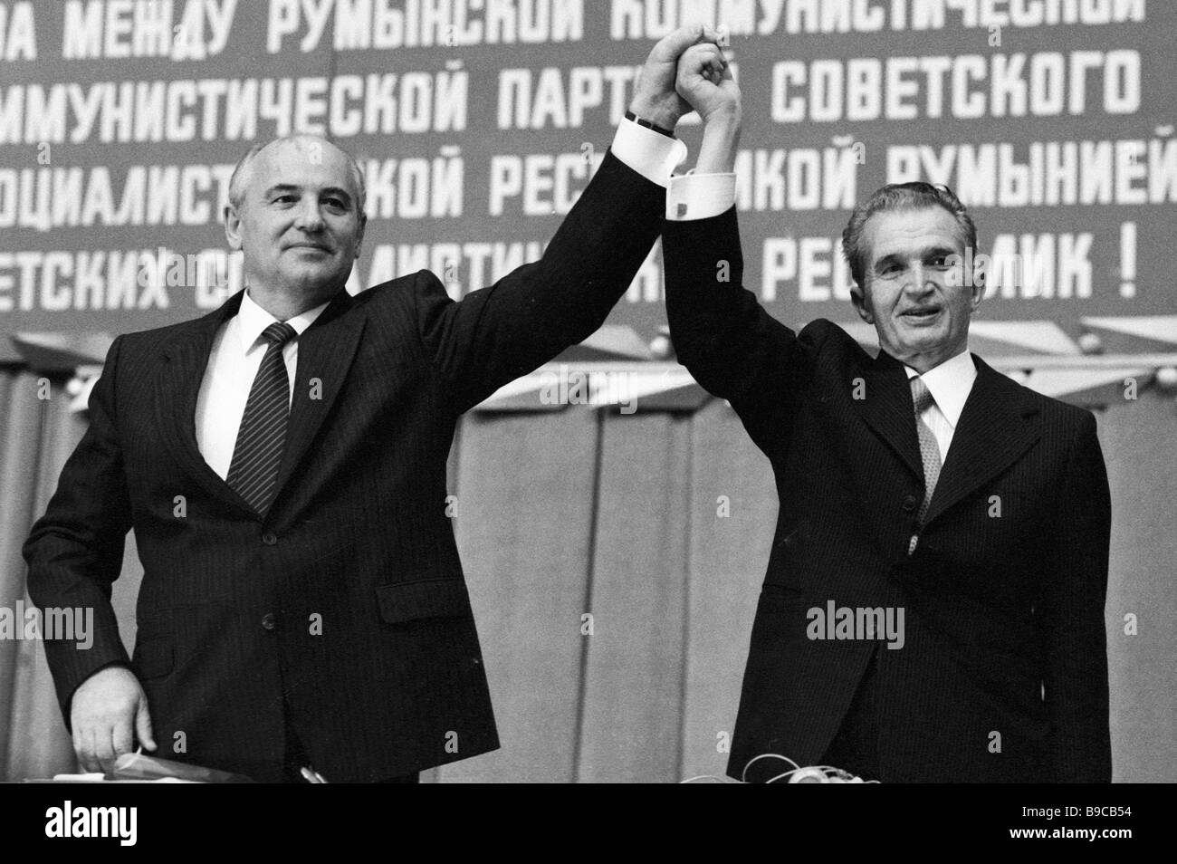 Mikhail Gorbachev General Secretary of the Soviet Communist Party s ...